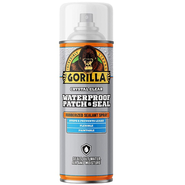 Gorilla Waterproof Patch & Seal Spray, Clear 16 oz. — Ellington Agway