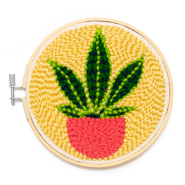 Punch Needle Craft Kit, Plant — Ellington Agway
