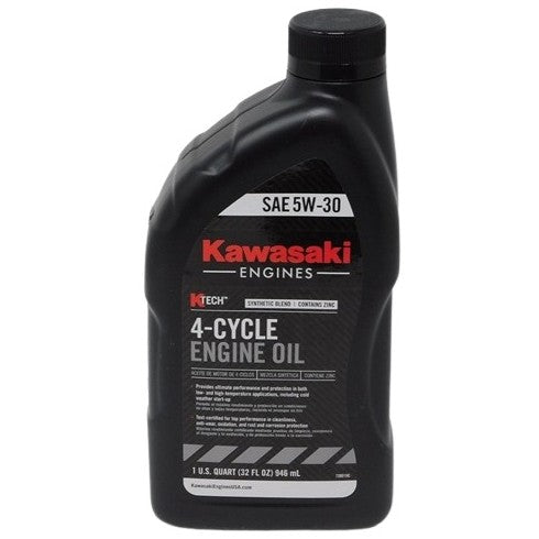 Kawasaki 4-Cycle Engine Oil, SAE 5W-30 Synthetic Blend, 1 Qt. — Ellington Agway