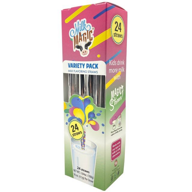 Milk Magic Milk Flavoring Straws Variety 24-Pack — Ellington Agway