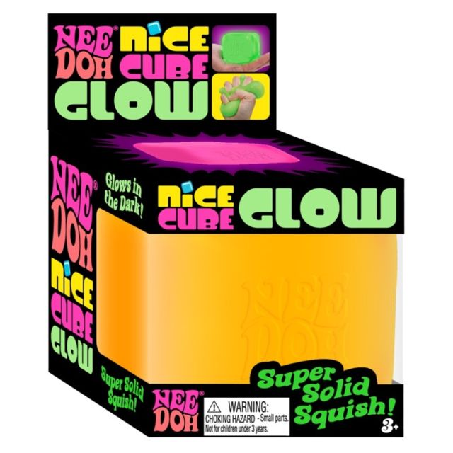 NeeDoh Nice Cube GLOW, Assorted Colors — Ellington Agway