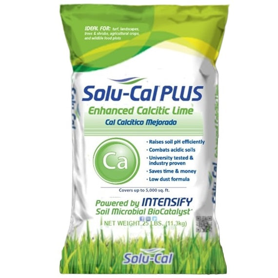 Solu-Cal PLUS Enhanced Calcitic Fast Acting Lime 25 Lbs. — Ellington Agway