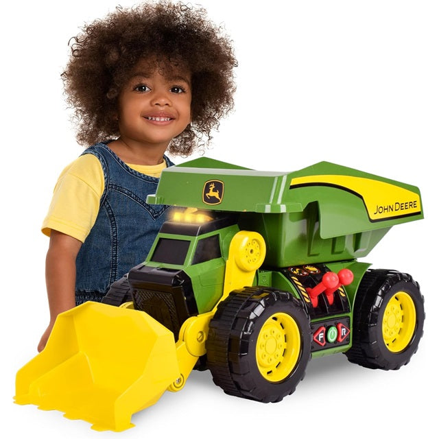 John Deere 2-in-1 Dig Rig with Lights, Sounds & Motor — Ellington Agway