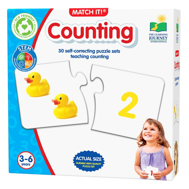 The Learning Journey Match It! Counting Puzzle — Ellington Agway