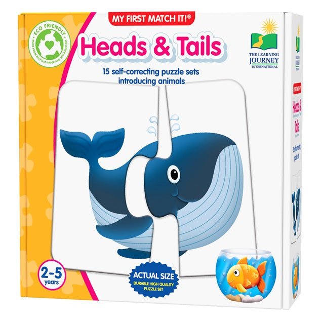 The Learning Journey My First Match It! Heads & Tails Puzzle ...