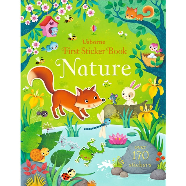 First Sticker Book Nature | Usborne — Ellington Agway