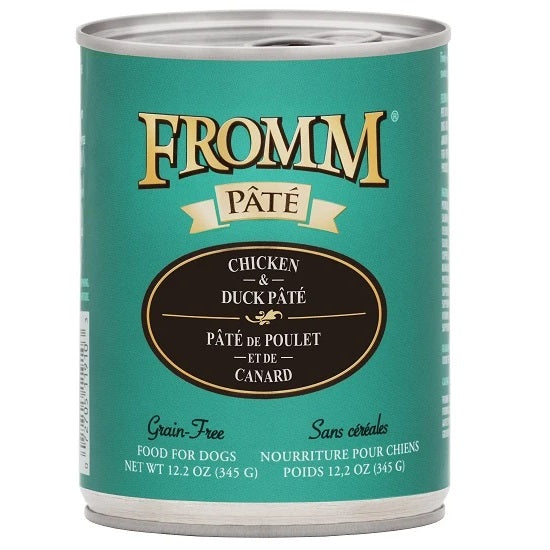 Fromm Chicken & Duck Pate Dog Food, 12-oz Can — Ellington Agway